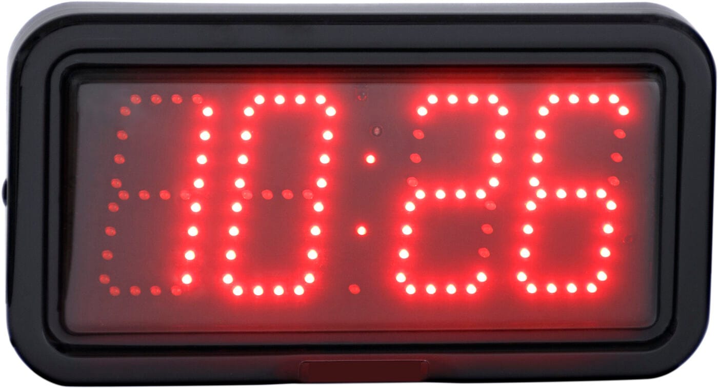 100mm Compact Digital Outdoor Clock | Outdoor Clocks