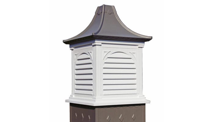 False Arch Louvre GRP Roof Turrets | Outdoor Clocks